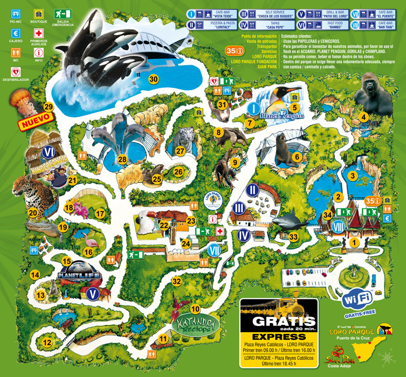Loro Parque - Loro Park | Kanary Services